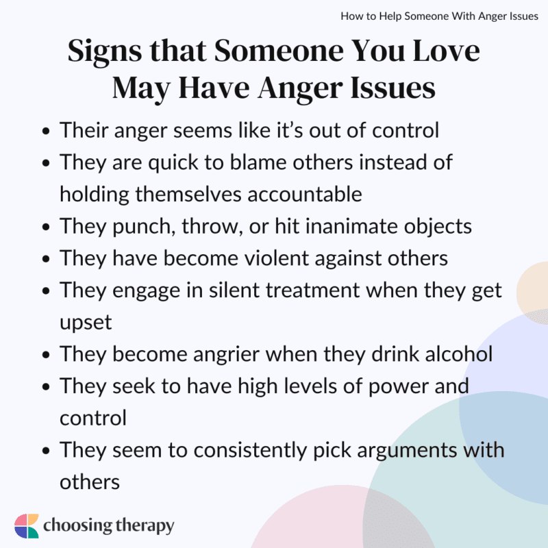 6 Ways to Deal With Someone Who Has Anger Issues
